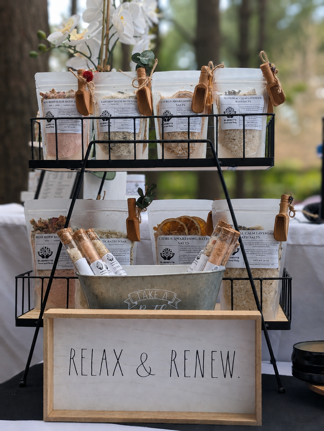 Luxury Bath Soaks | Elements Home and Body – Elements Home and Body